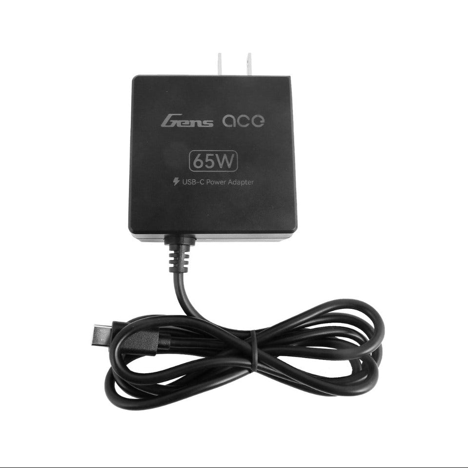 Gens Ace USB-C Power Brick & Cable (65W) | RC-N-Go