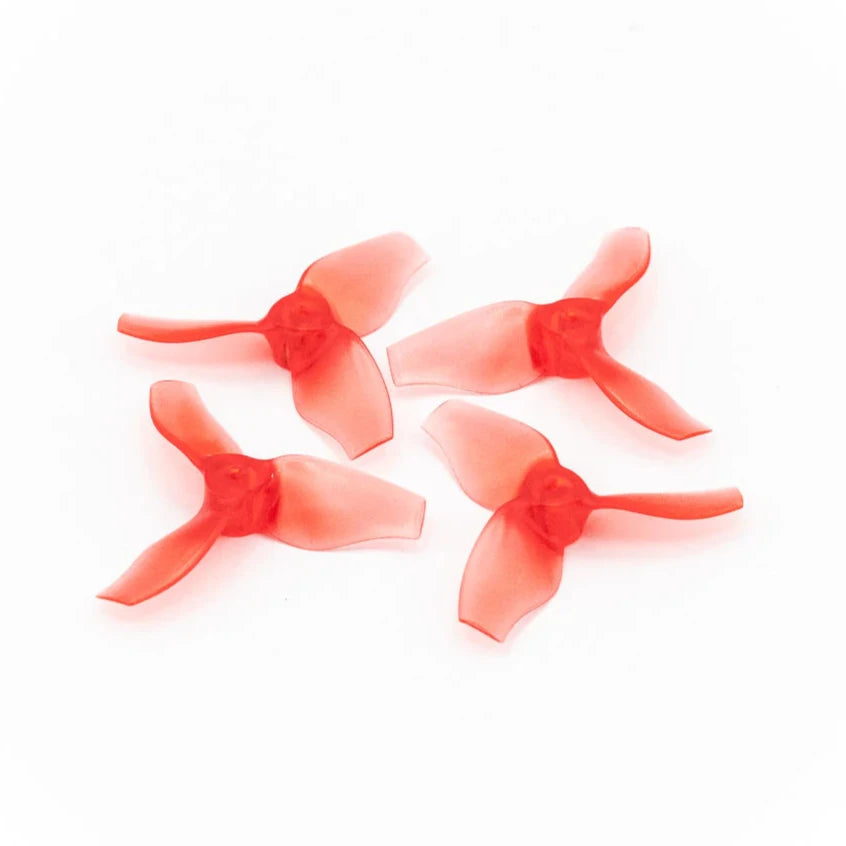 Emax Avia Nanoscout 31mm Tri-Blade Propellers (1mm Shaft / Red) – RC-N-Go